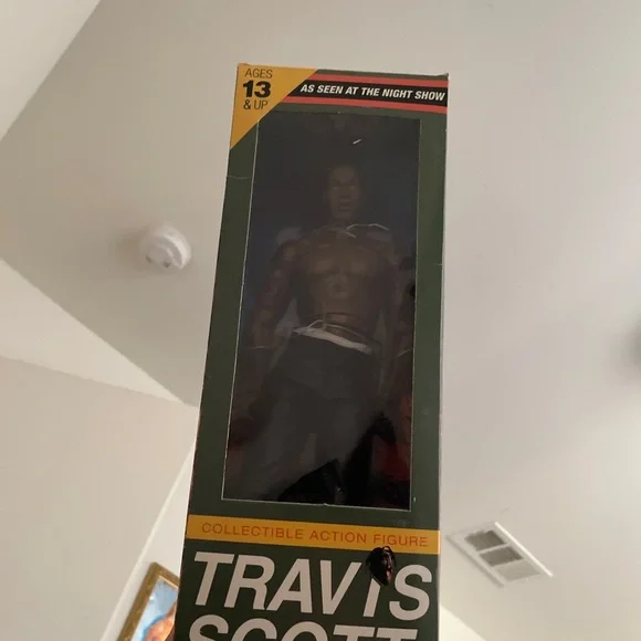 Travis Scott Rodeo Figure Travis Scott Cactus Jack Fortnite 12" Action
